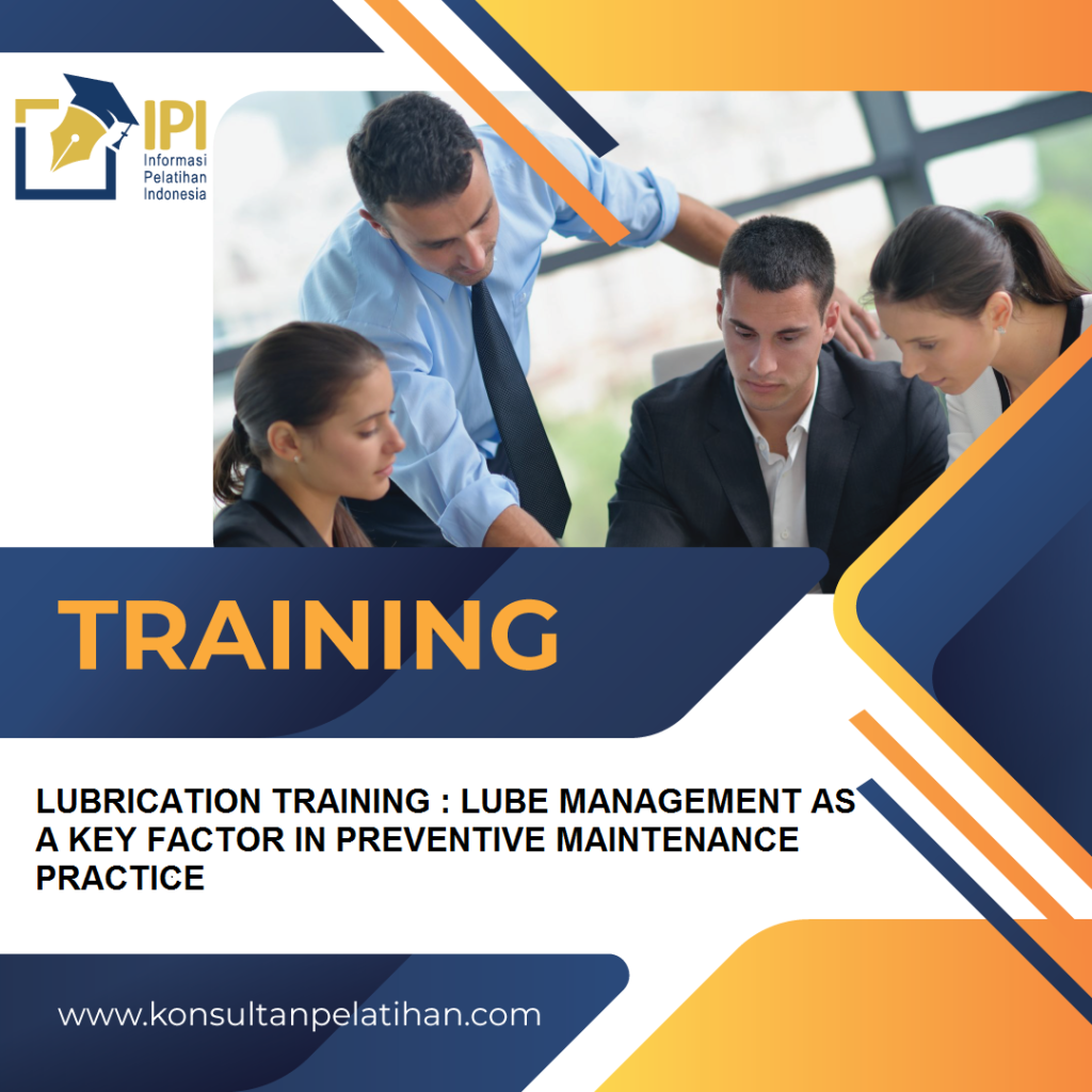 TRAINING LUBRICATION : LUBE MANAGEMENT